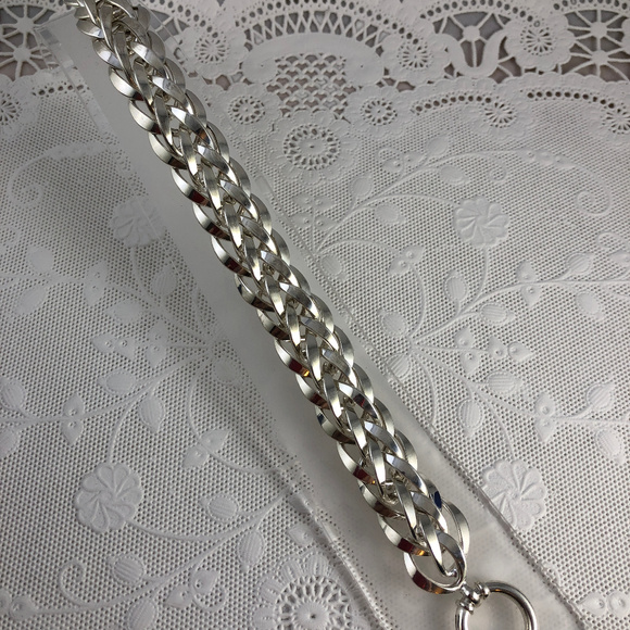 Orme | Jewelry | Orme Woven Or Braided 925 Sterling Silver Bracelet | Poshmark